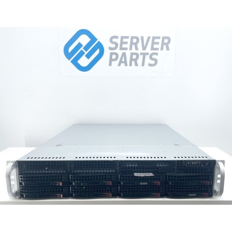 Supermicro SC825 X11SPi-TF 4110 16GB 6x600GB 2x240GB 10G 8x3.5" 2xPSU Rails